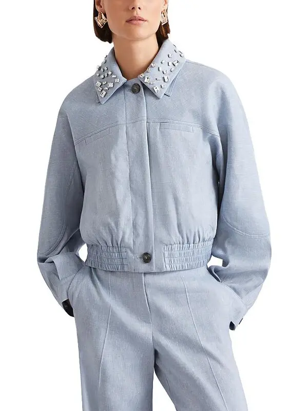 Marella Mllvirgola Jacket - Light Blue
