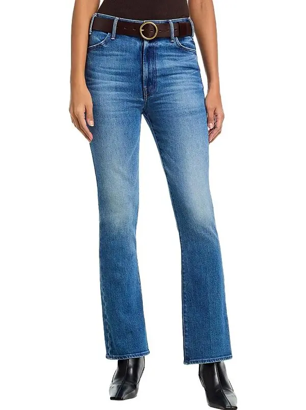 MOTHER The Hustler Flood High-rise Jeans - All Your Eggs One Basket