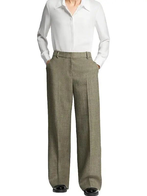 ARGENT Wide Leg Pants - Ash