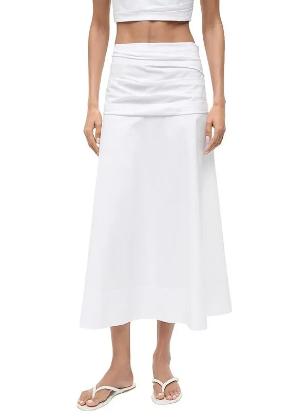 Staud Sol Skirt - White