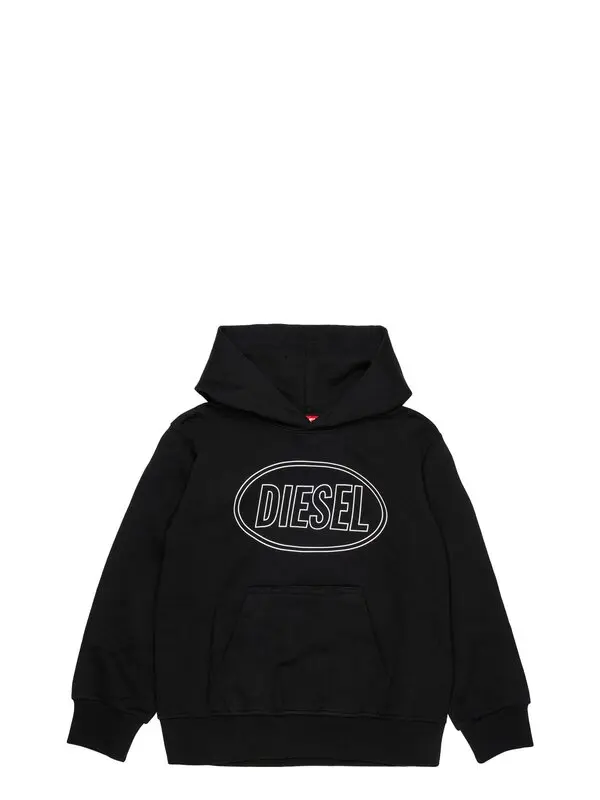 DIESEL Logo Sweatshirt - Black