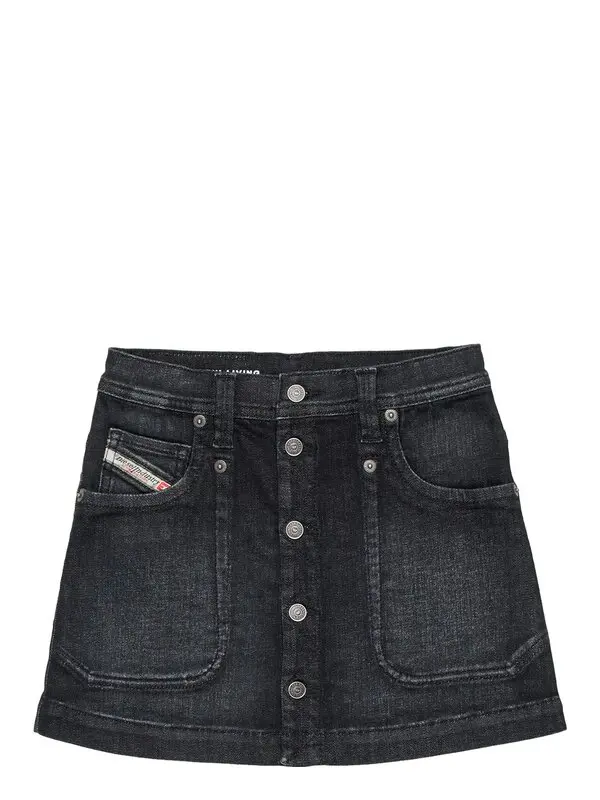 DIESEL Denim Mini Skirt - Multicolour