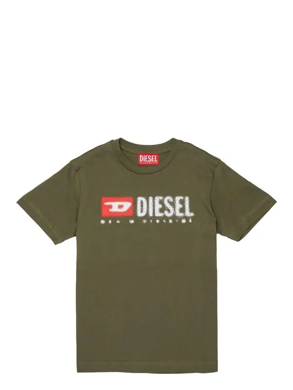 DIESEL T-shirt With Logo - Green