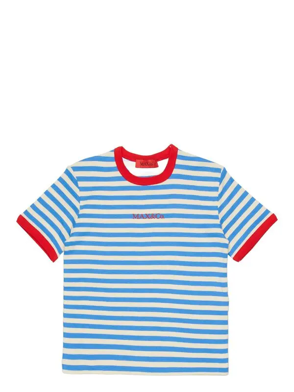 Max & Co. Logo T-shirt - Baby Blue
