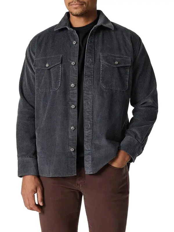 34 Heritage Corduroy Overshirt - Iron Gate