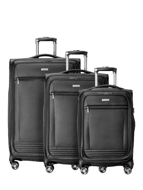 RICARDO BEVERLY HILLS Avalon Softside 3-piece Luggage Set - Black