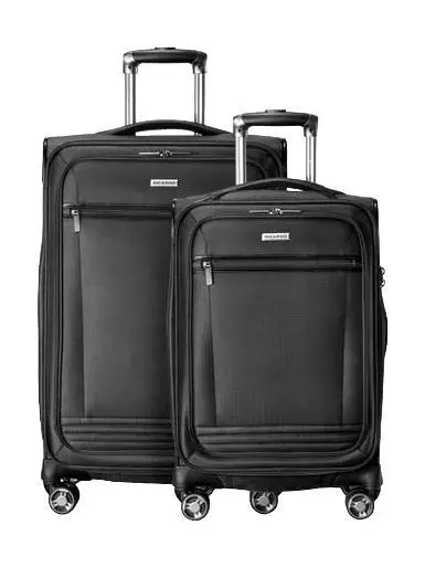 RICARDO BEVERLY HILLS Avalon Softside 2-piece Luggage Set - Black