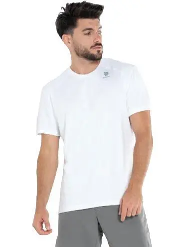 K-Swiss Icon Crew Tennis Shirt - White