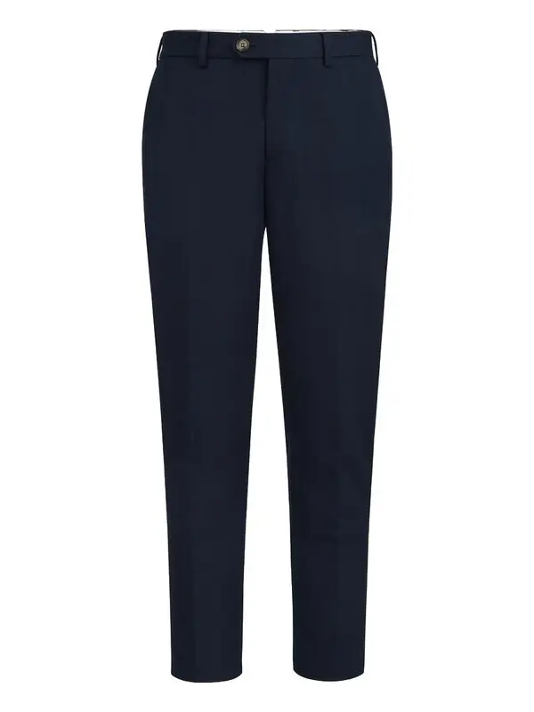 Brunello Cucinelli Gabardine Trousers - Blue