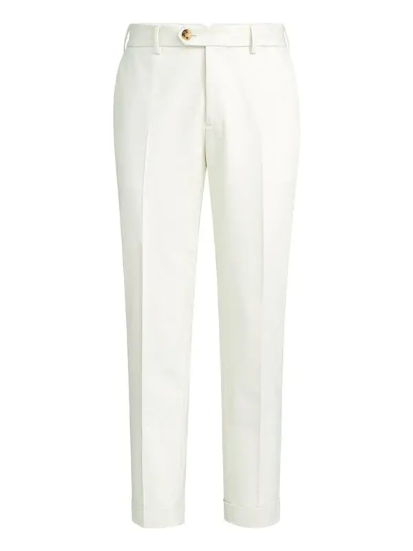 Brunello Cucinelli Gabardine Trousers - Panama