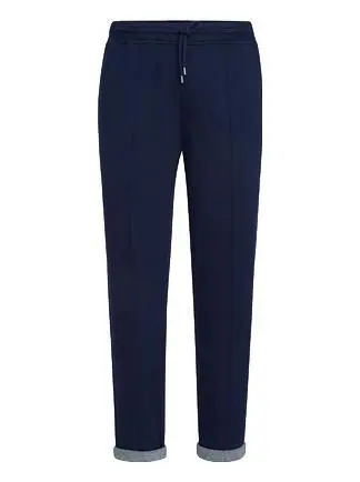 Brunello Cucinelli Double Cloth Trousers - Cobalt