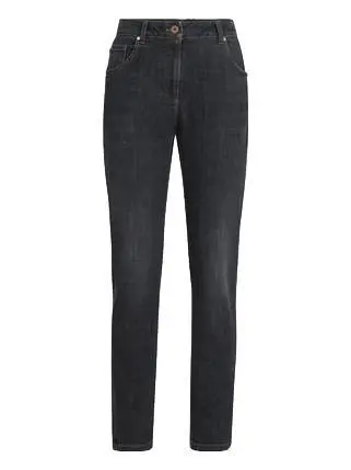 Brunello Cucinelli Slim Trousers - Dark Grey