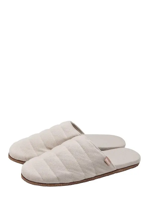 FEELGOODZ Quilted Mule Slippers - Greylock