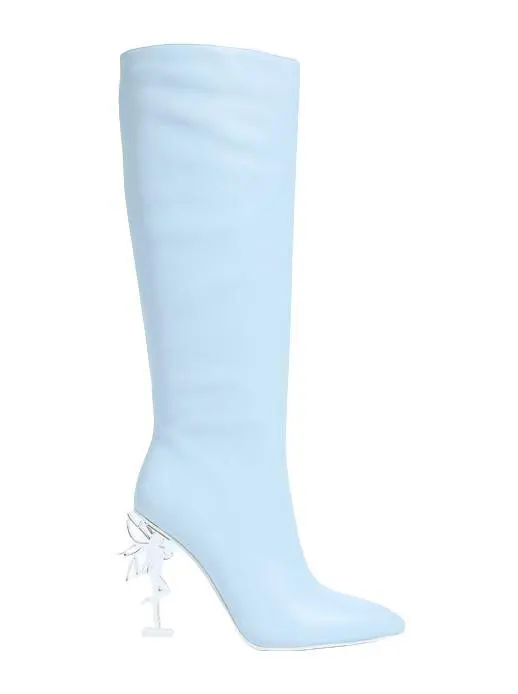 SPARKL Fairy Icon Leather Boots - Blue
