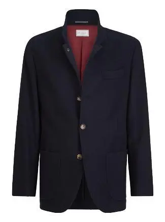 Brunello Cucinelli Blazer-style Outerwear - Navy Blue