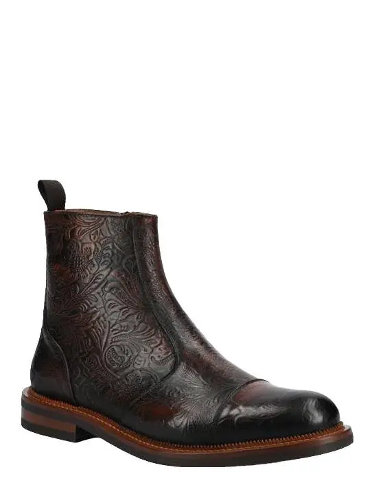 Taft Lewis Side-zip Boot - Brown Floral