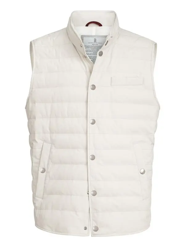 Brunello Cucinelli Taffeta Down Jacket - Panama