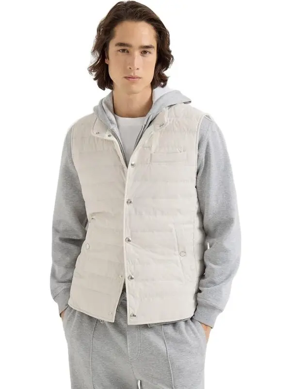 Brunello Cucinelli Taffeta Down Jacket - Panama
