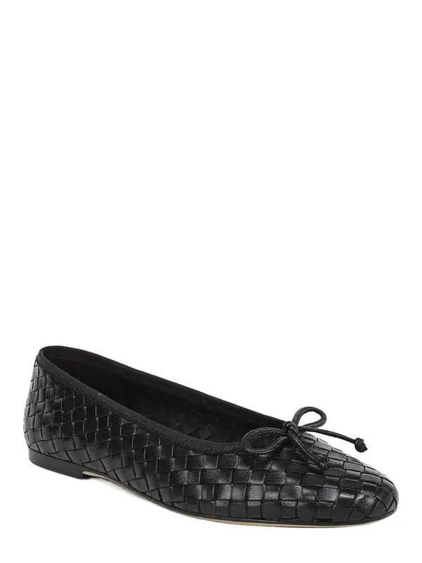 Sam Edelman Ruthie Woven Ballet Flat - Black