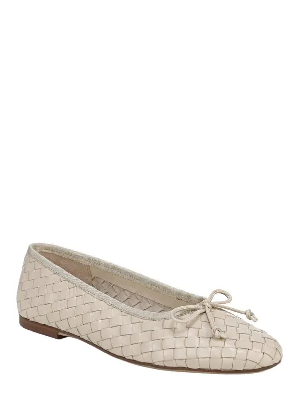 Sam Edelman Ruthie Woven Ballet Flat - Modern Ivory