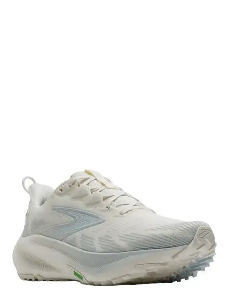 Brooks Ghost Trail Running Shoe - Coconut/bluewash/skywriting