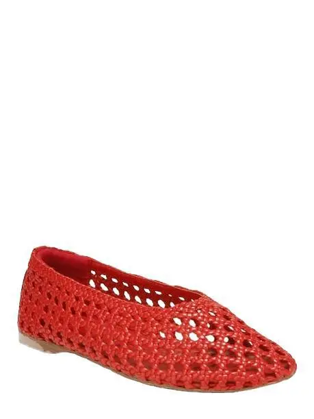 Sam Edelman Shira Knotted Flat - Red