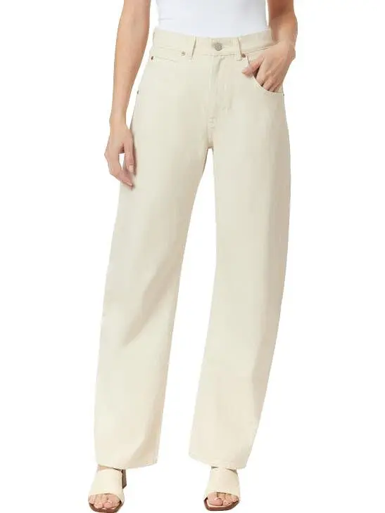 Habitual Gwen Relaxed Fit Wide-leg Jeans - Stone