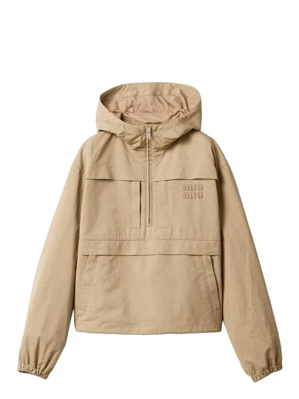 Miu Miu Ripstop Blouson Jacket - Cord