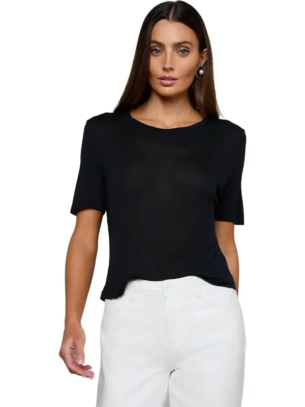L'Agence Remy T-shirt - Black