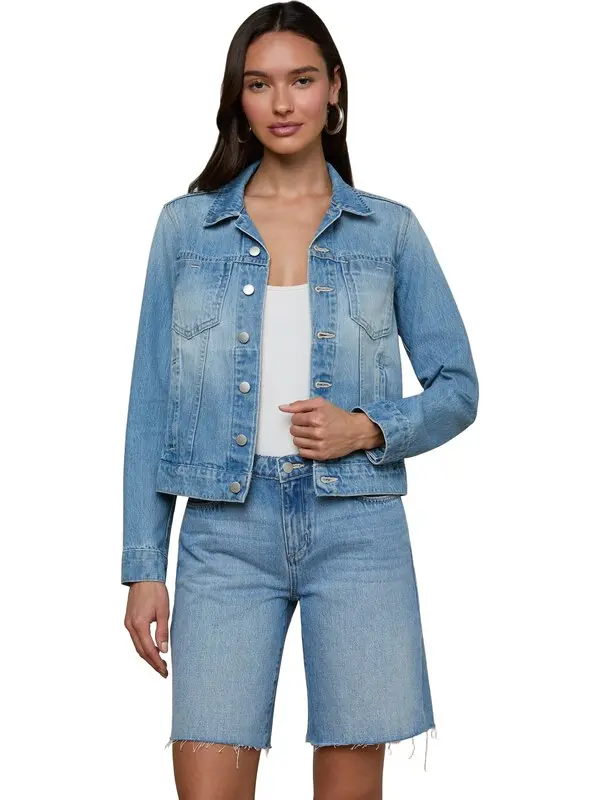 L'Agence Celine Jean Jacket - Bellflower