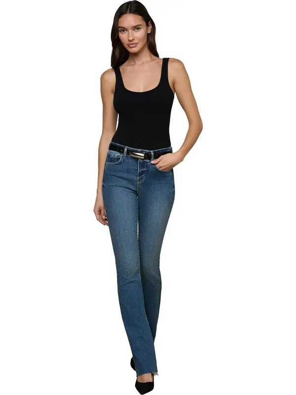 L'Agence Ruth Straight-leg Jeans - Fair Oak
