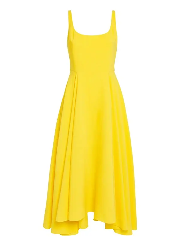 ROKSANDA Awn Midi Dress - Yellow