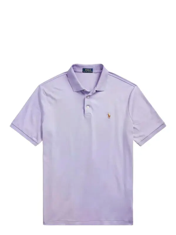 Polo Ralph Lauren Embroidered Polo Shirt - Purple