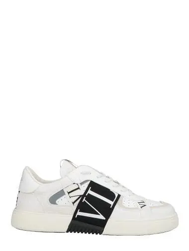 Valentino Garavani Leather Sneakers - White