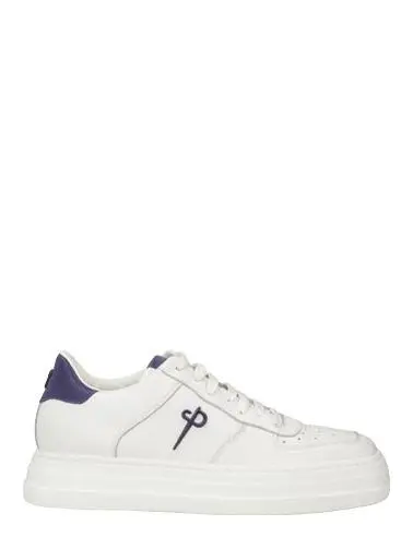 Paciotti Sneakers In Calfskin - White