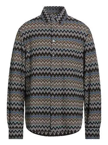 Missoni Shirt Slate Size Cotton - Blue