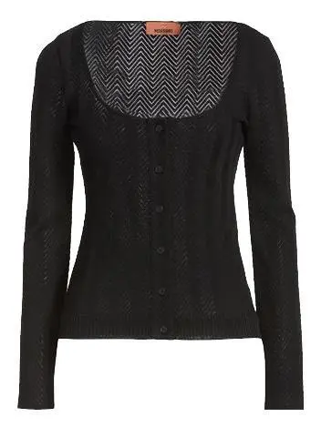 Missoni Pointelle-knit Cardigan - Black