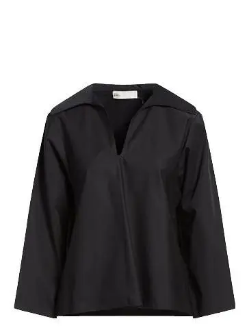 Tory Burch Cotton Poplin Top - Black