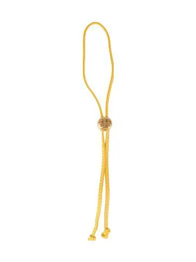 Tory Burch Leather Bag Charm - Yellow