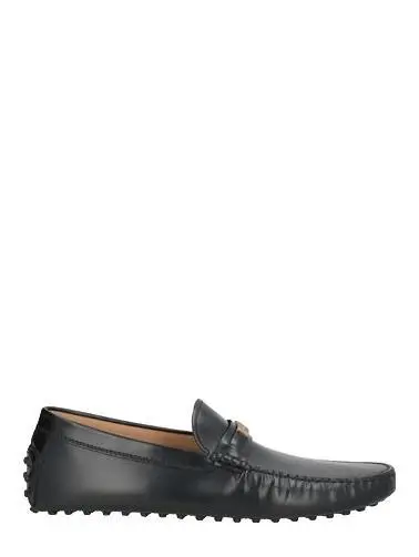 TOD'S Leather Loafers - Black