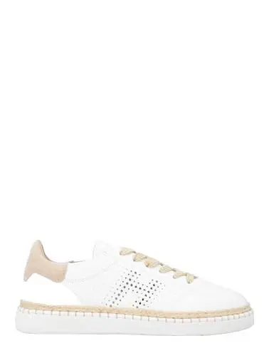 Hogan Leather Low-top Sneakers - White