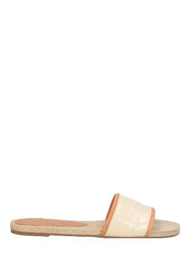Tory Burch Espadrilles In Leather - White