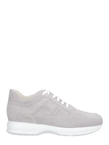 Hogan Low-top Leather Sneakers - Light Grey
