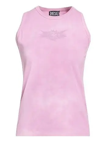 DIESEL® Cotton Jersey Tank Top - Purple