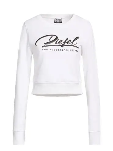 DIESEL® Sweatshirt In French Terry With Logo - White
