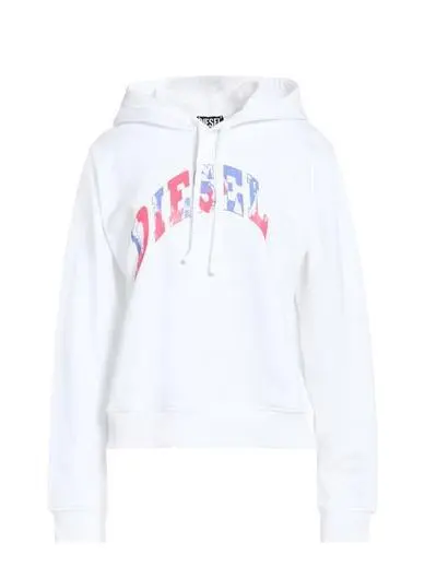DIESEL Cotton Blend Sweatshirt - White