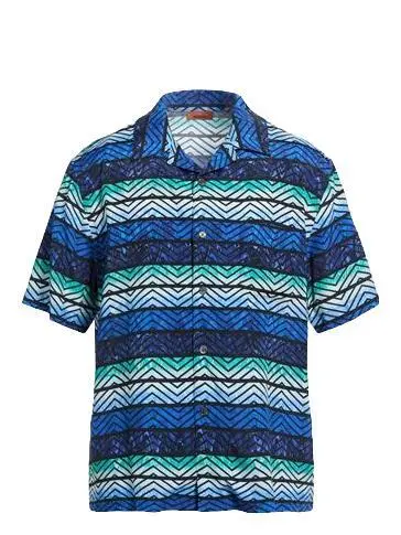 Missoni Shirt Bright Size Viscose - Blue