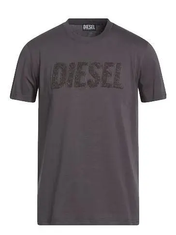 DIESEL T-shirt Charcoal Size Cotton - Grey