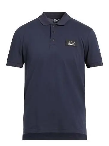 EA7 Polo Shirt Size Cotton - Navy
