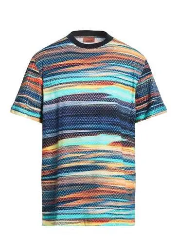 Missoni T-shirt Midnight Size Cotton - Blue